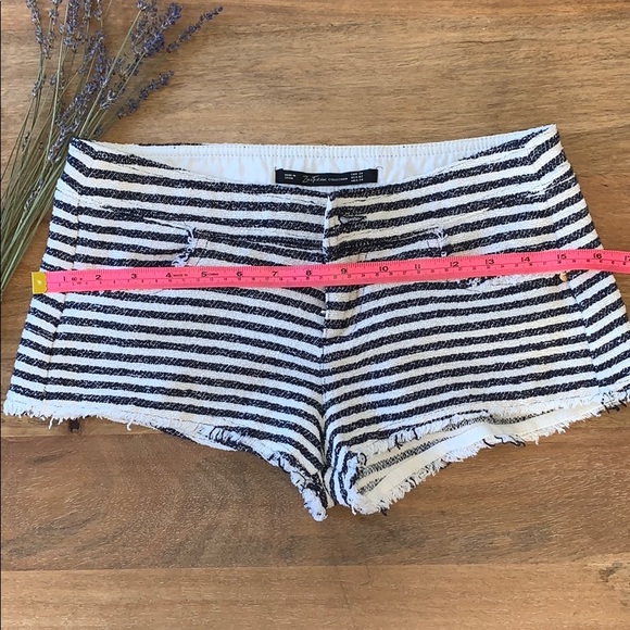 Zara | Shorts | Zara Mini Striped Shorts | Poshmark